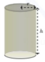 Solved The volume of a cylinder is given in terms of the | Chegg.com