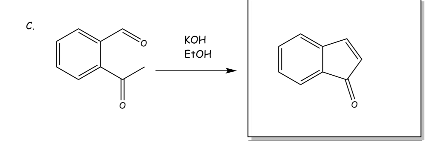 Solved С. КОН EtOH с. е. | Chegg.com