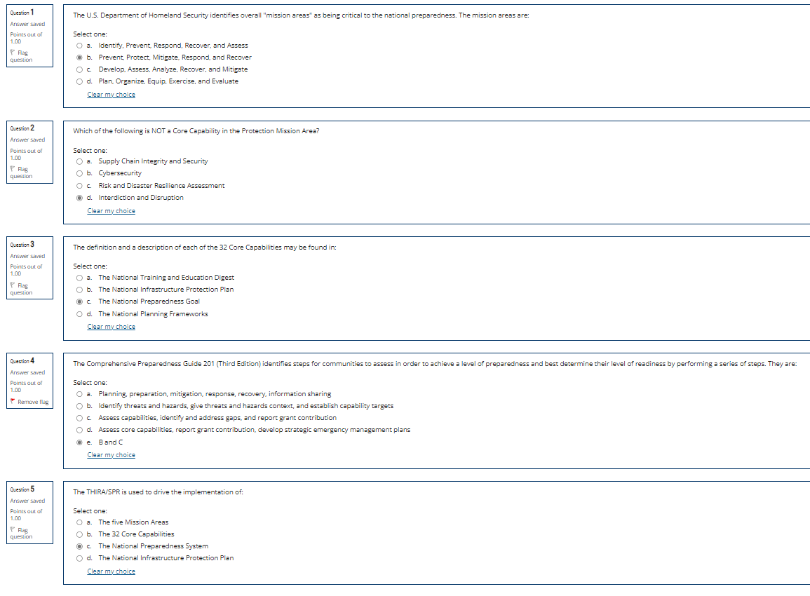 Solved The U.S. Department of Homeland Security identifies | Chegg.com