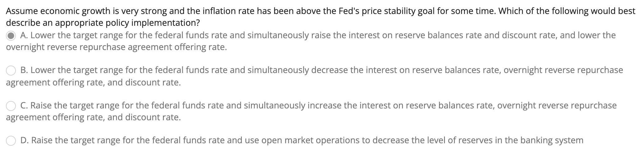 Solved Assume economic growth is very strong and the | Chegg.com