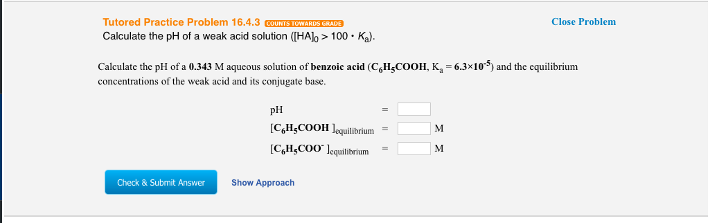 Solved Close Problem Tutored Practice Problem 16.4.3 COUNTS | Chegg.com
