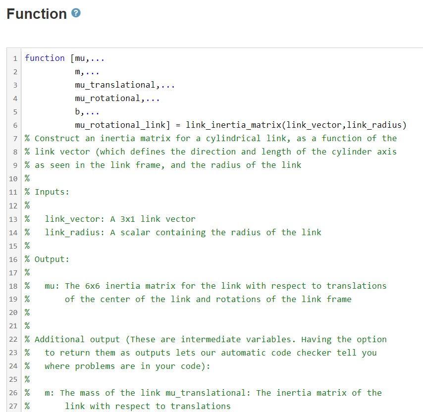 Solved Please help with MATLAB code. Thank you. I'll rate | Chegg.com