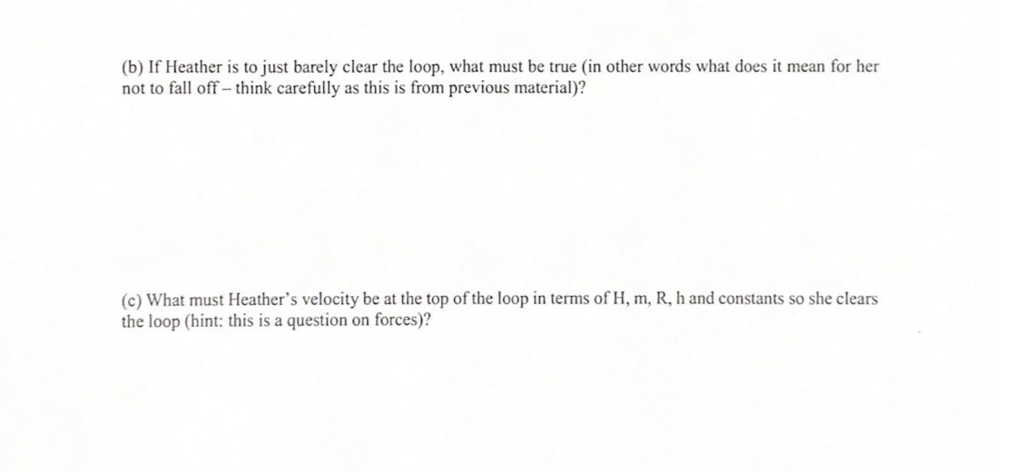 Solved Conservation of Energy - Physics 111 Loop Goal: Use | Chegg.com