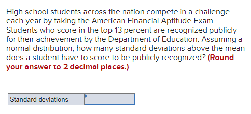 Solved High school students across the nation compete in a | Chegg.com