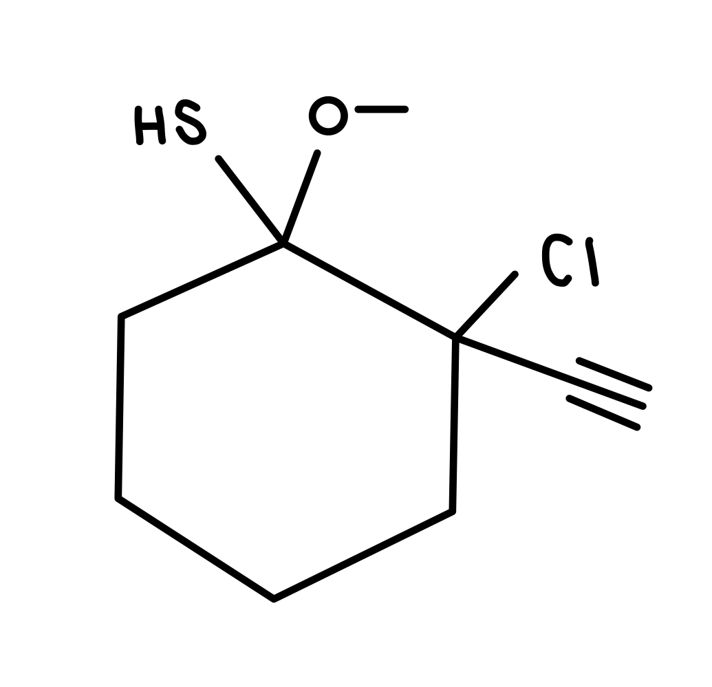 Solved Given the configuration as (1R,2S), redraw the | Chegg.com