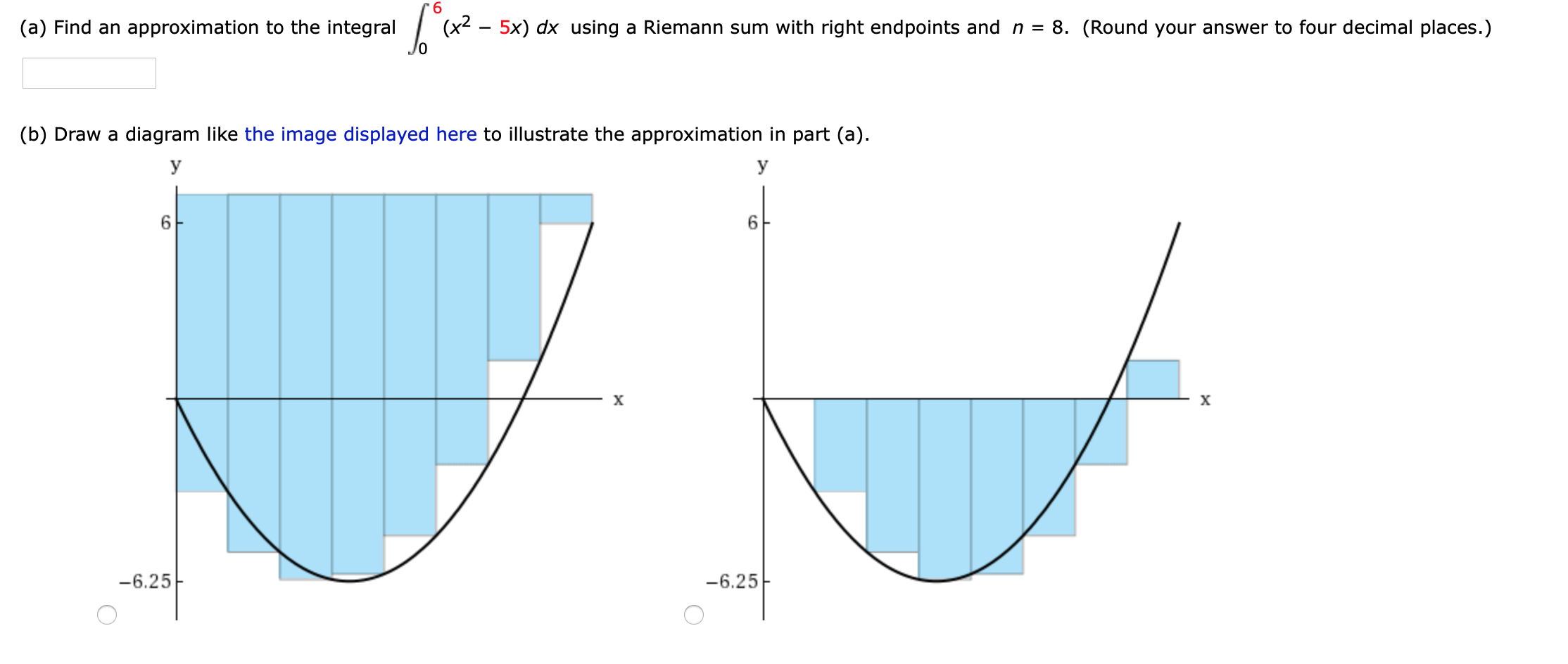 Solved 16 (a) Find an approximation to the integral (x2 – | Chegg.com