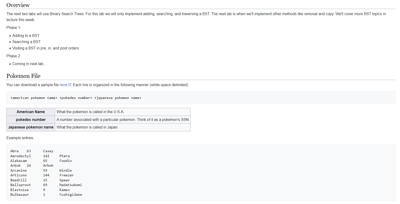 Solved lecture this week. Phase 1: - Adding to a BST - | Chegg.com