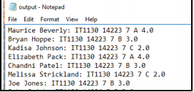 Solved Filename: assign7.py Using Python, write a script | Chegg.com