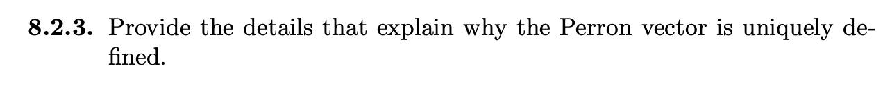 Solved 8.2.3. Provide the details that explain why the | Chegg.com