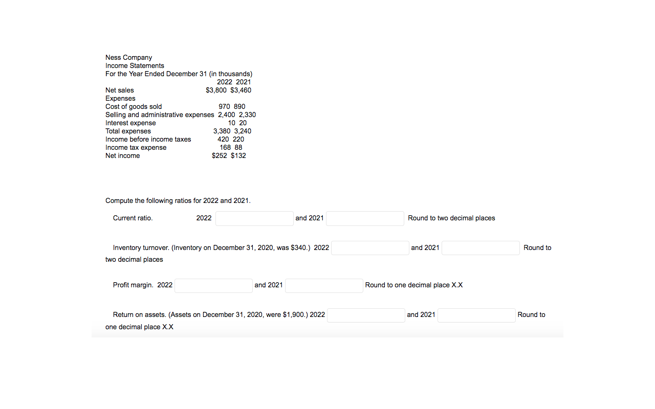 Solved E14.13 (LO 3), AP The condensed financial statements | Chegg.com