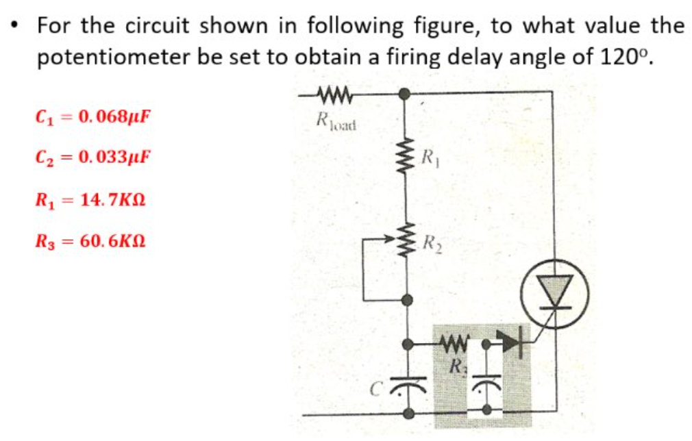 Solved For the circuit shown in following figure, to what | Chegg.com
