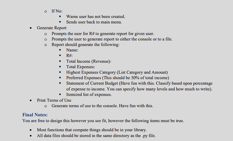 Solved Scenario: You have been tasked with creating a budget | Chegg.com