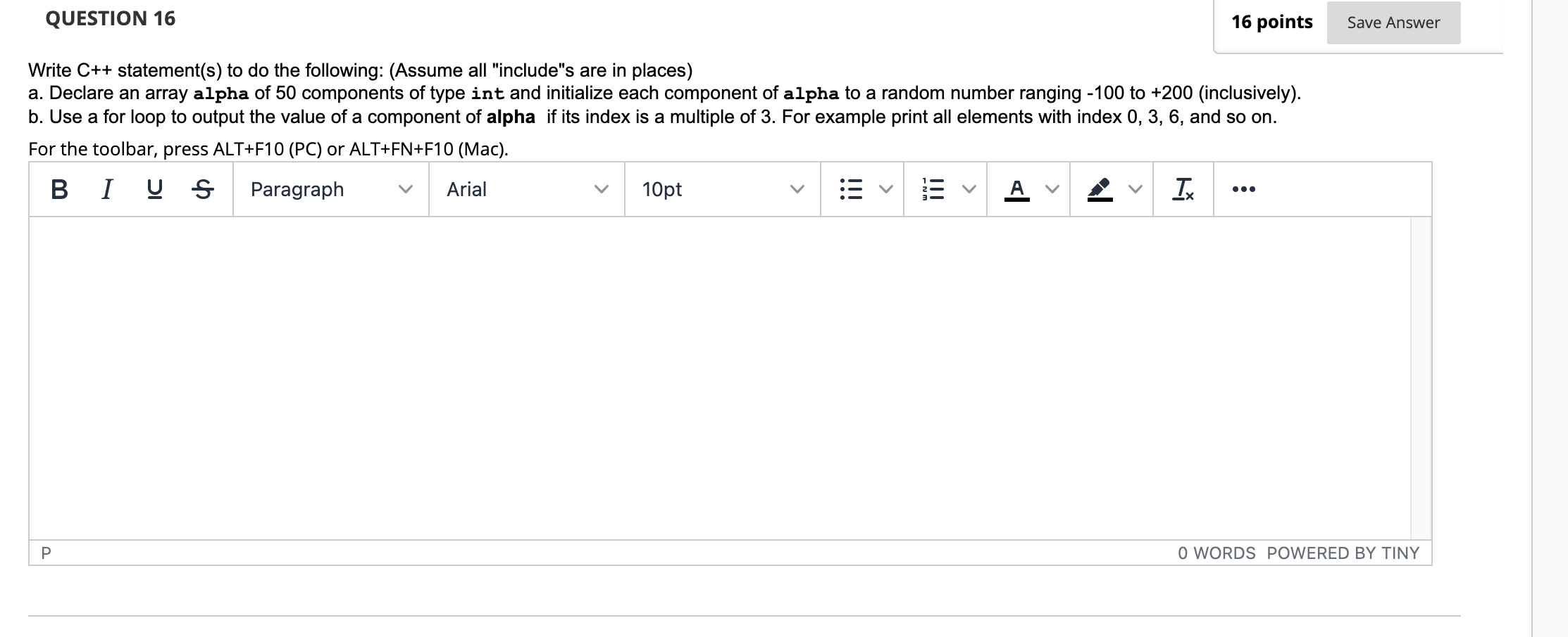 Solved Write C++ statement(s) to do the following: (Assume | Chegg.com
