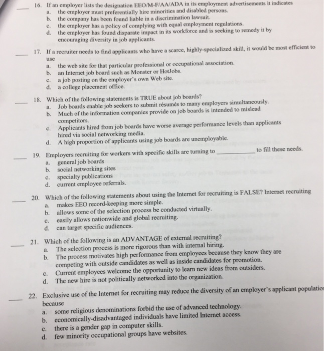 Solved 1. is the process of analyzing and identifying the | Chegg.com