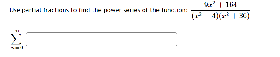 Solved Find the power series for f(x) = ln x centered at x = | Chegg.com