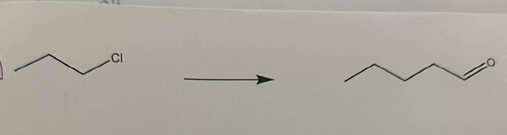 Solved Show the multi-step synthesis between these two | Chegg.com