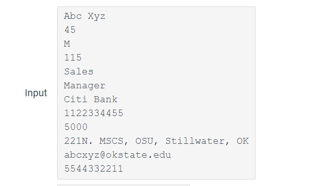 Solved Create a class Person having data members: Name, Age, | Chegg.com