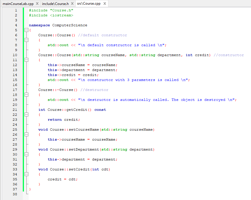 Solved C++, Based on the code below that is split in 3 | Chegg.com