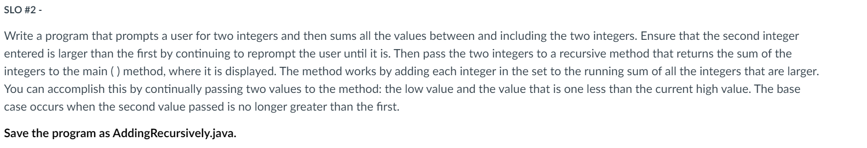 Solved case occurs when the second value passed is no longer | Chegg.com