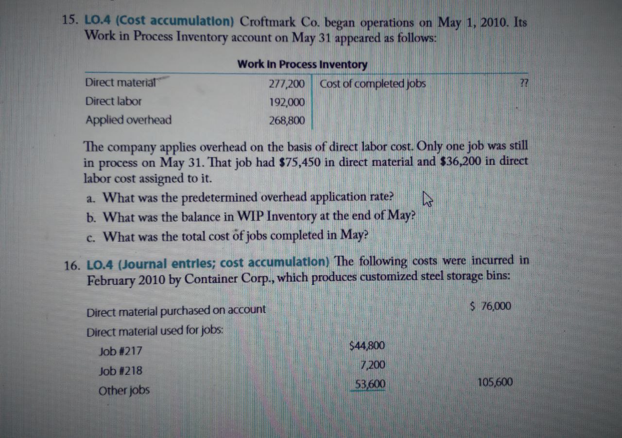 Solved don't copy paste solution | Chegg.com
