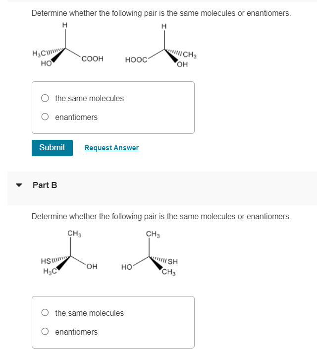 Solved Determine whether the following pair is the same | Chegg.com