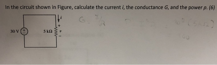 Solved In the circuit shown in Figure, calculate the current | Chegg.com