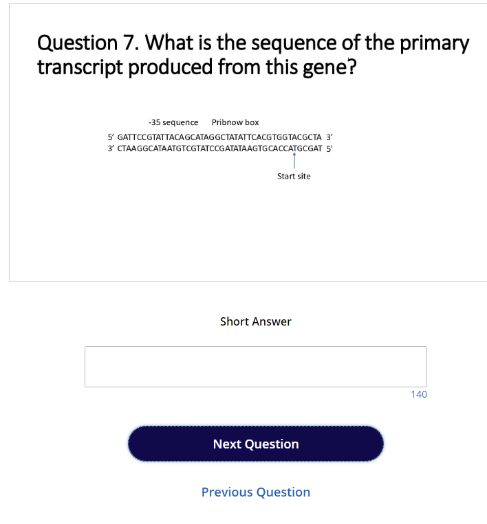 Solved Question 7. What is the sequence of the primary | Chegg.com