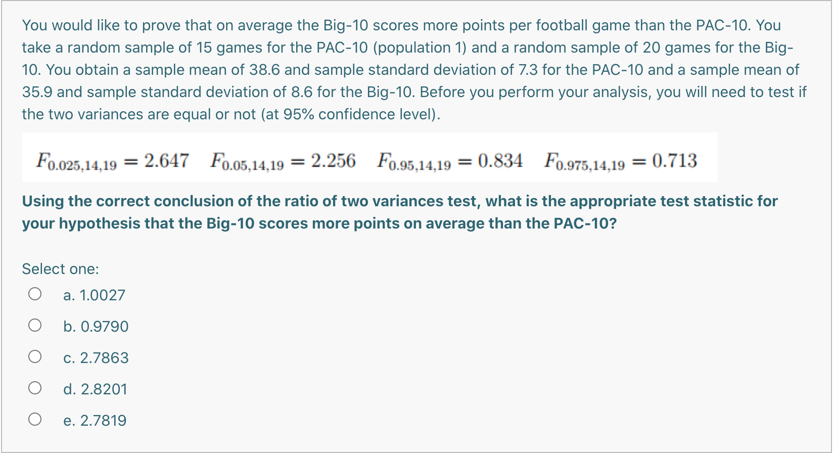 solved-you-would-like-to-prove-that-on-average-the-big-10-chegg