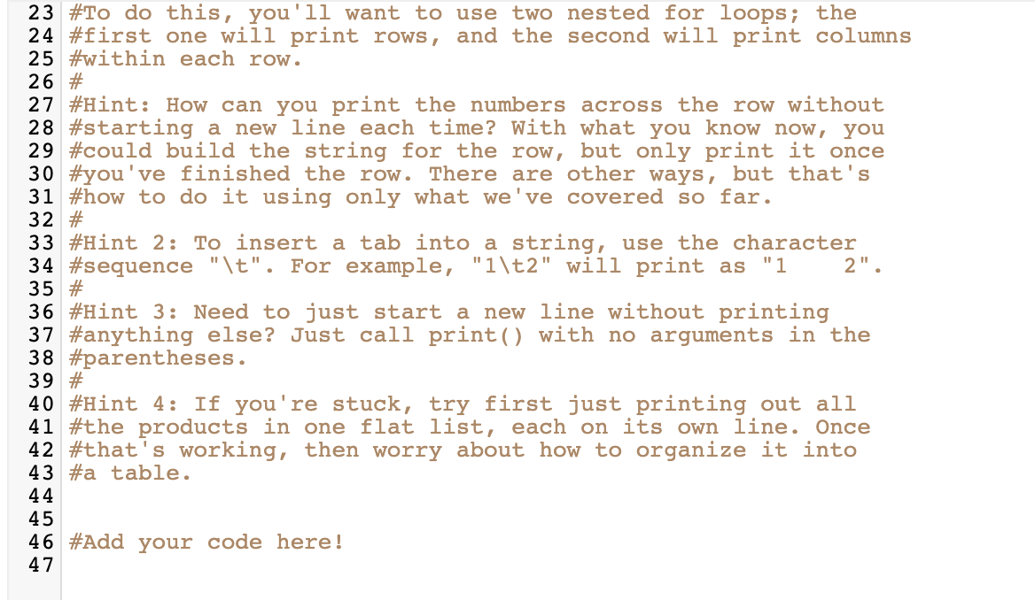 Solved 1 mystery_int = 5 2 3 #You may modify the lines of | Chegg.com