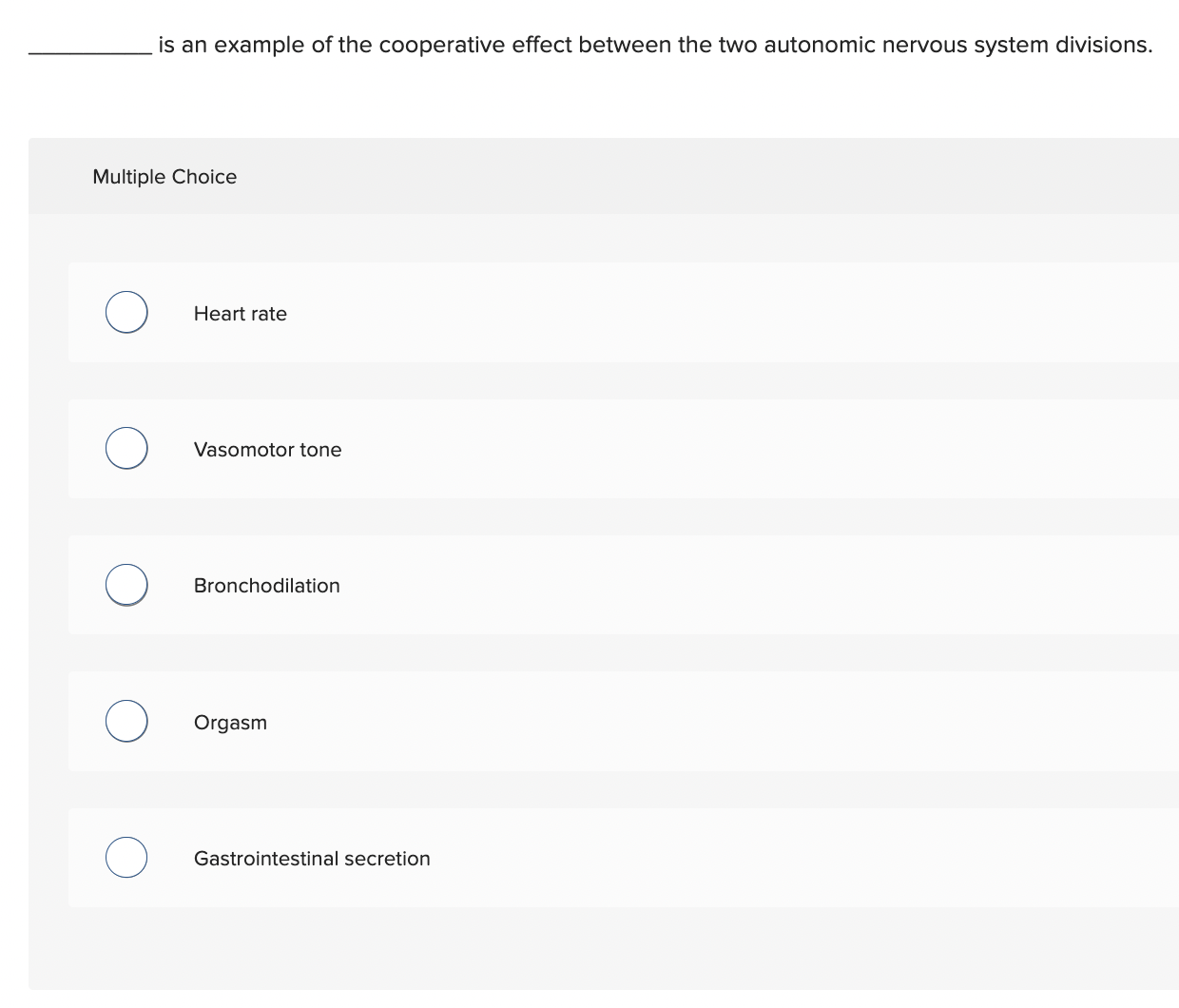 Solved is an example of the cooperative effect between the | Chegg.com
