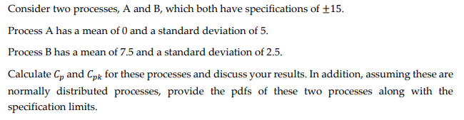 Solved Consider two processes, A and B, which both have | Chegg.com