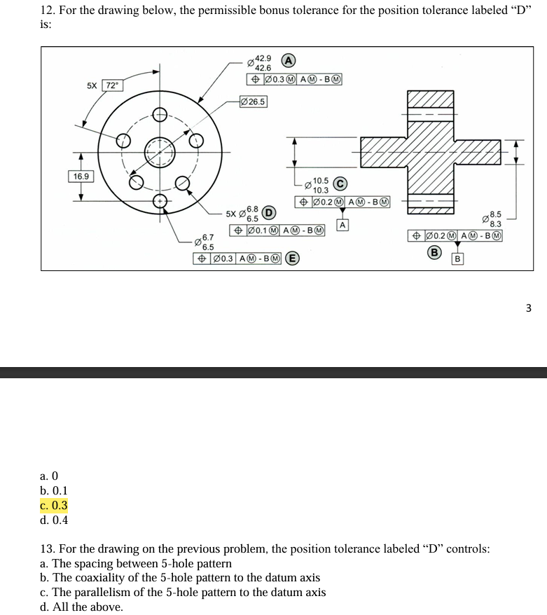 Solved For the drawing on the previous problem, the position | Chegg.com
