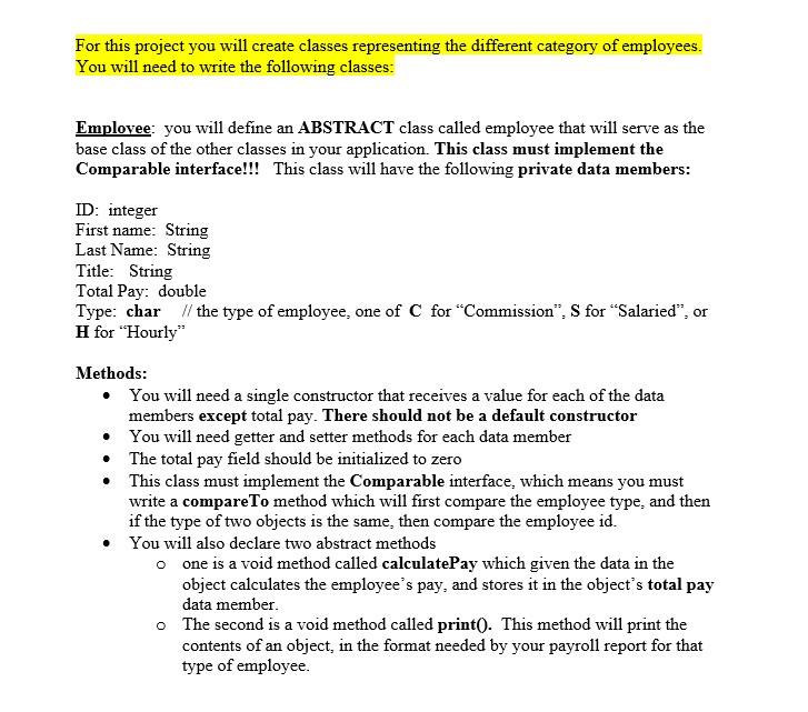 Solved Guarantee thumbs up if completed in Java. I need this | Chegg.com