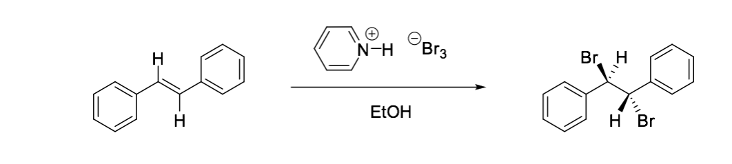 Solved 2 eq. HBr H2O2 (30%, aq) Br. H EtOH H H Br CNH Bro | Chegg.com