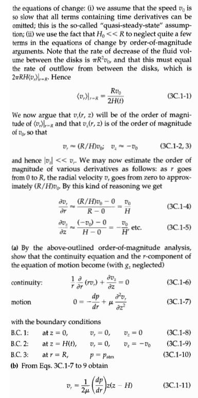 Solved 3C.1 Parallel-disk compression viscometer (Fig. | Chegg.com