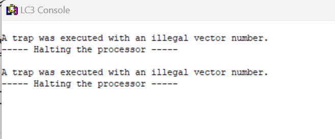 Solved I need help, this is in LC3 simulator. When I run the | Chegg.com