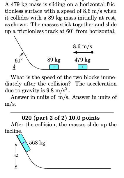 Solved Question 20: To what maximum height h above the | Chegg.com