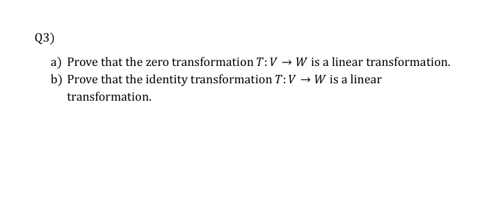 Solved Please Solve this question for a lienar algebra | Chegg.com