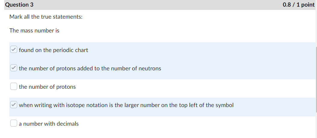 Solved Question 1 Match the correct terms. The subatomic | Chegg.com