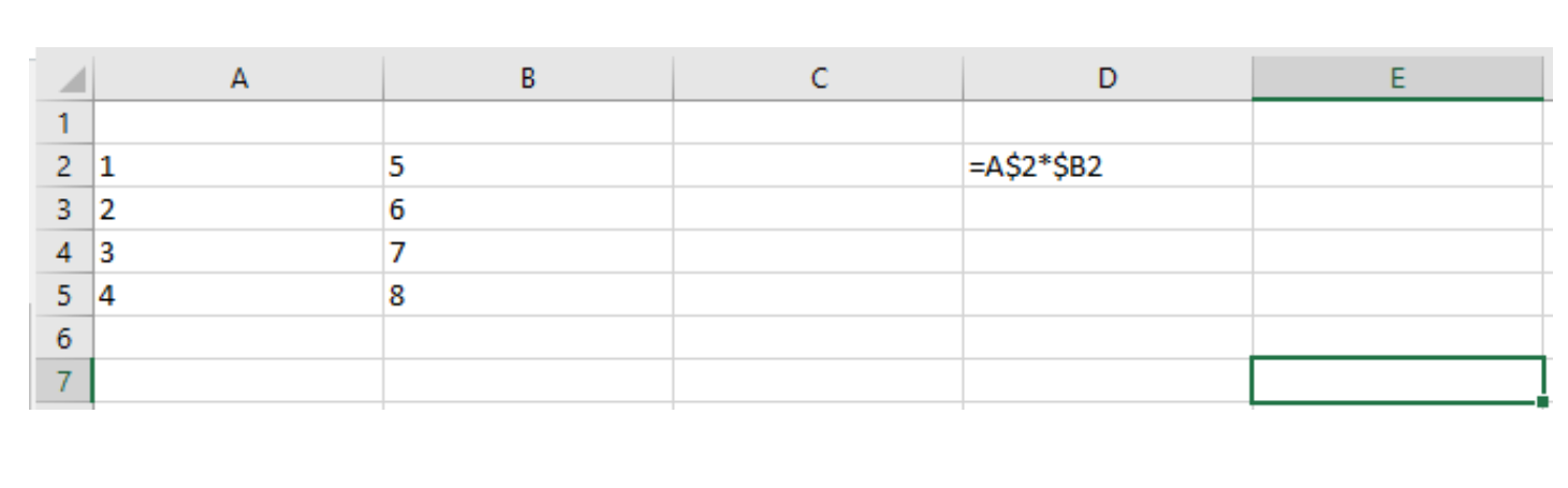 Solved Refer to the excel screenshot below: If I drag the | Chegg.com