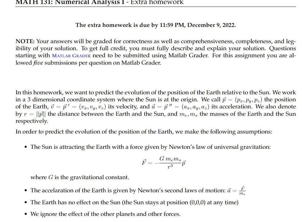 Solved NOTE: Your answers will be graded for correctness as | Chegg.com
