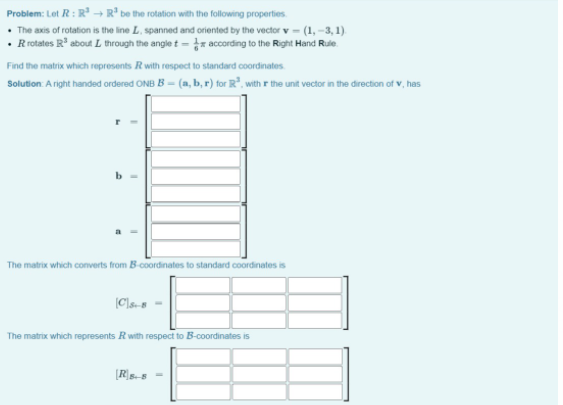 Solved Problem: Lot R: R+R be the rotation with the | Chegg.com