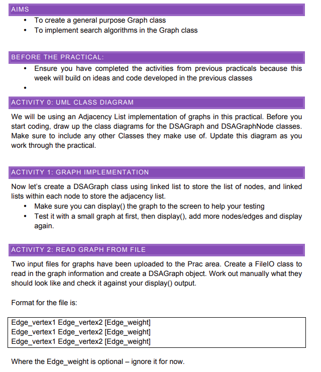 Solved ACTIVITY 3: MANUAL DEPTH FIRST SEARCH / BREADTH FIRST | Chegg.com