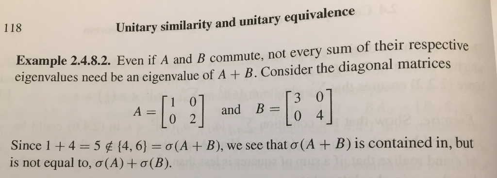Solved 118 Unitary similarity and unitary equivalence | Chegg.com