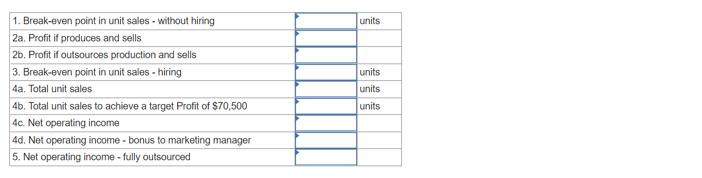 Solved Problem 6-25 (Algo) Changes in Fixed and Variable | Chegg.com