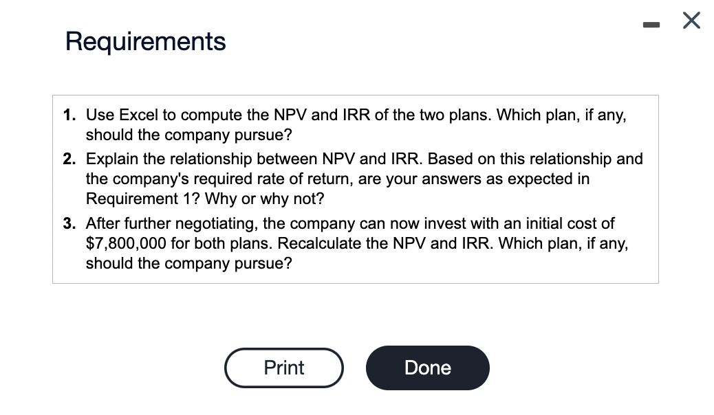 investment. Expected net cash inflows are as follows: | Chegg.com
