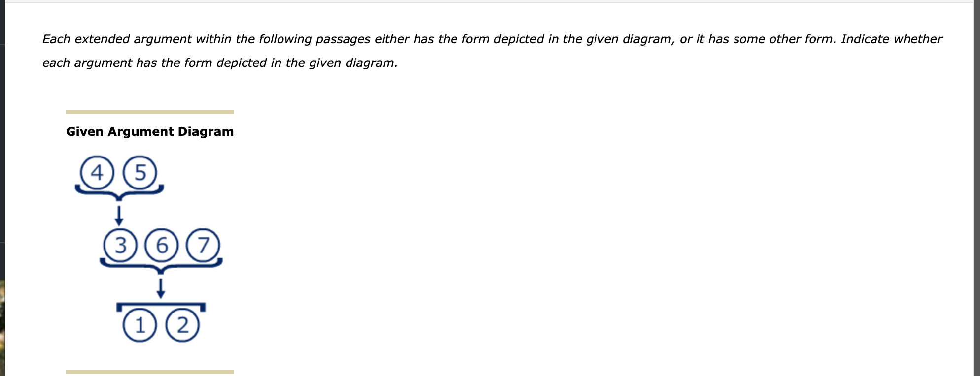 Each extended argument within the following passages | Chegg.com