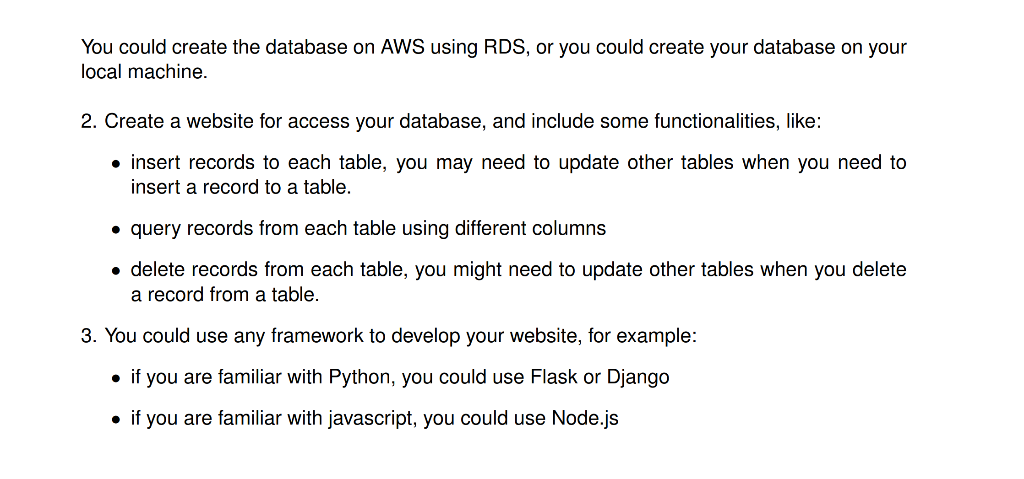 Solved Questions 1. Create a database named "Bookstore" and | Chegg.com