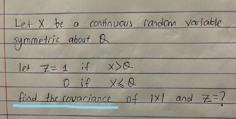 Solved Let X be a continuous random Variable symmetric about | Chegg.com
