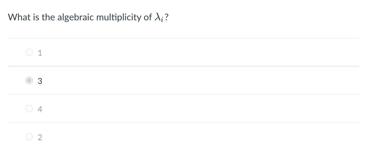 Solved Let A be a 4x4 positive matrix with real eigenvalues. | Chegg.com